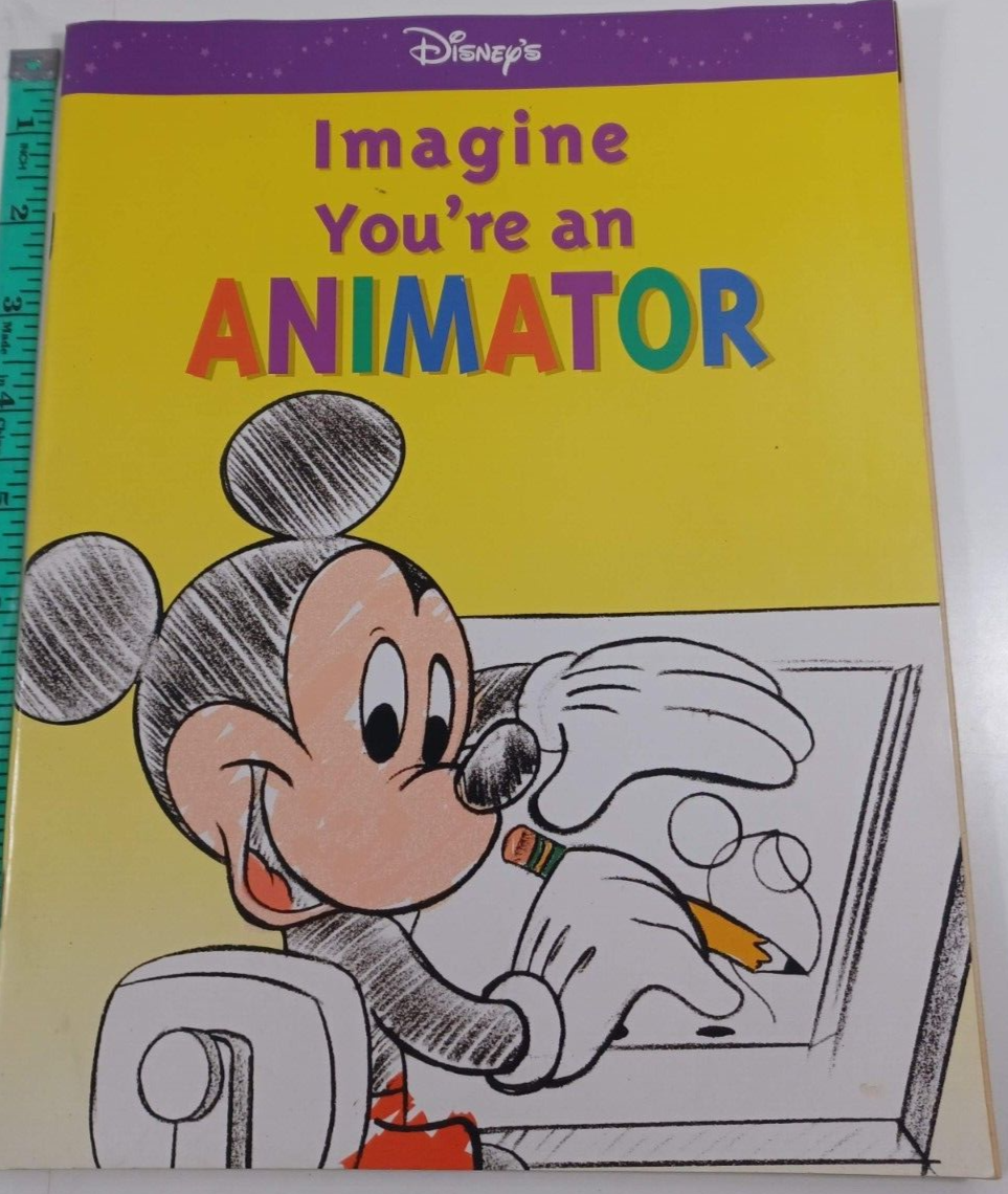 Disney Imagine You’re An Animator Activity Tracing 1997 Sears A Mouse ...