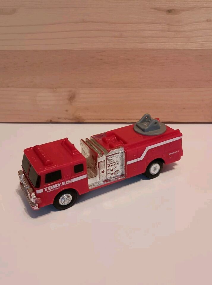 Ertl Tomy Fire Department Ladder Truck 1/43 Engine No. 7 Missing Ladder ...