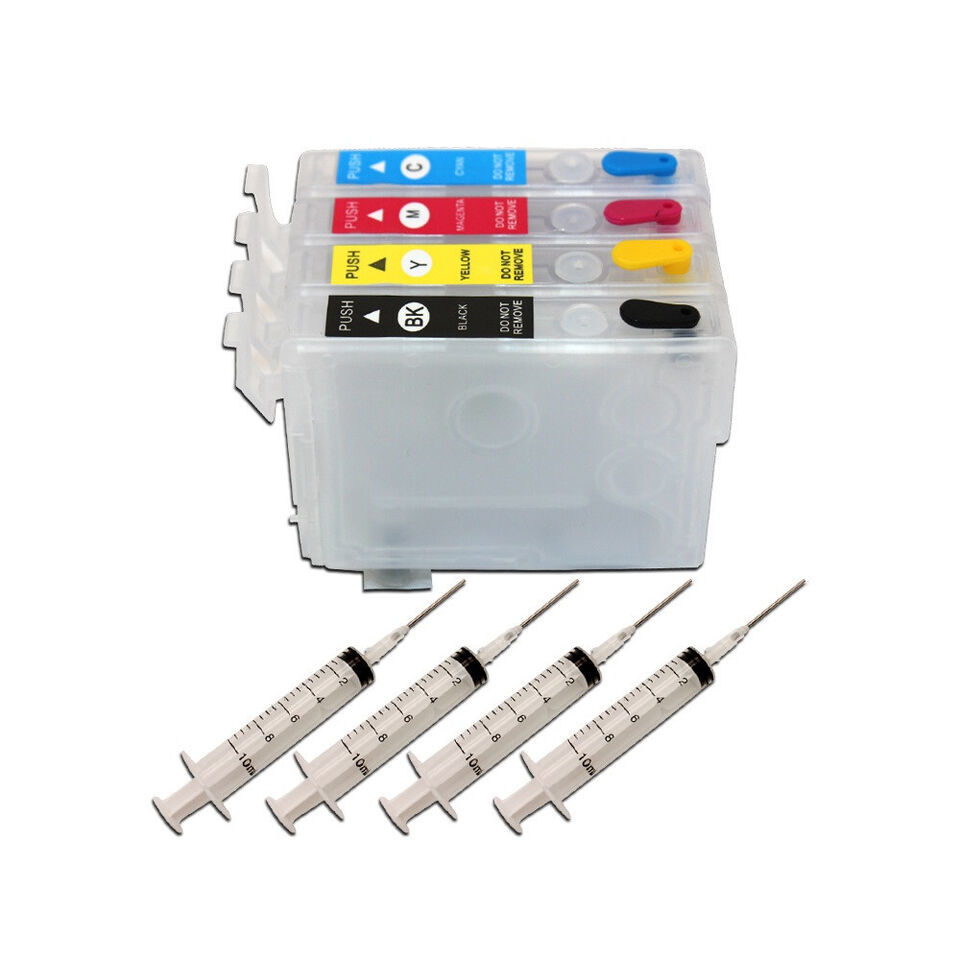 Refillable Ink Cartridge T288 288XL T2881 - T2884 for Epson XP-434 XP ...