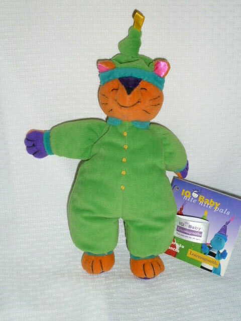 IQ BABY Learningsmith - green cat rattle and similar items