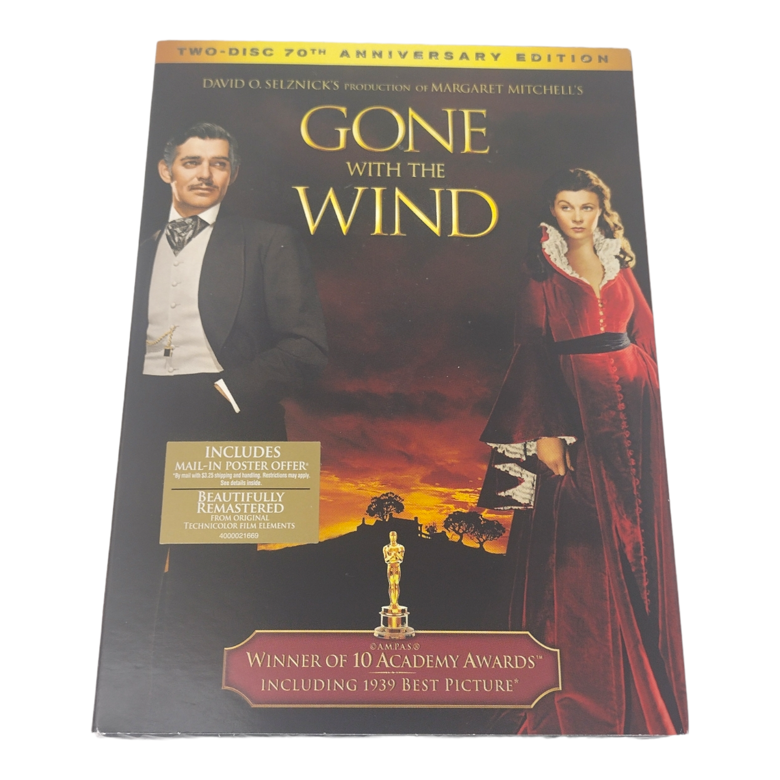 Gone With The Wind - Two-Disc 70th Anniversary Edition (2-Disc DVD Set ...