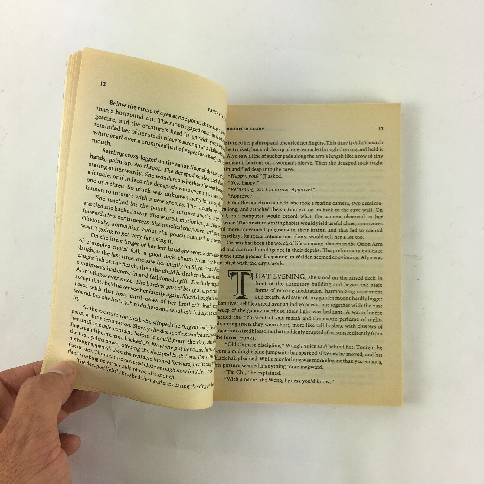 April Fantasy & Science Fiction Magazine The Hestwood Rob Chilson ...