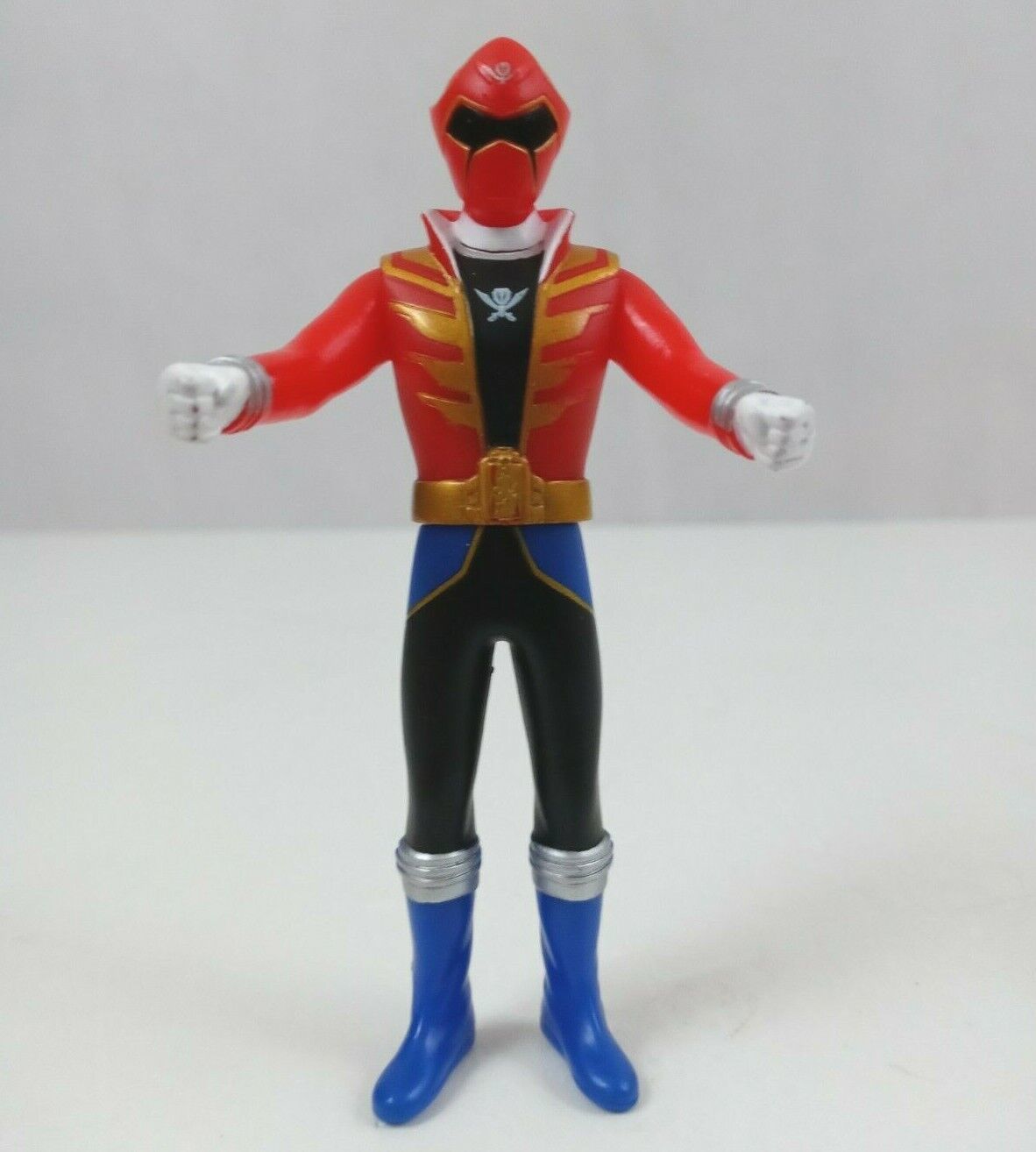 2011 Bandai Japan Power Rangers Megaforce Red Ranger With Blue Boots ...