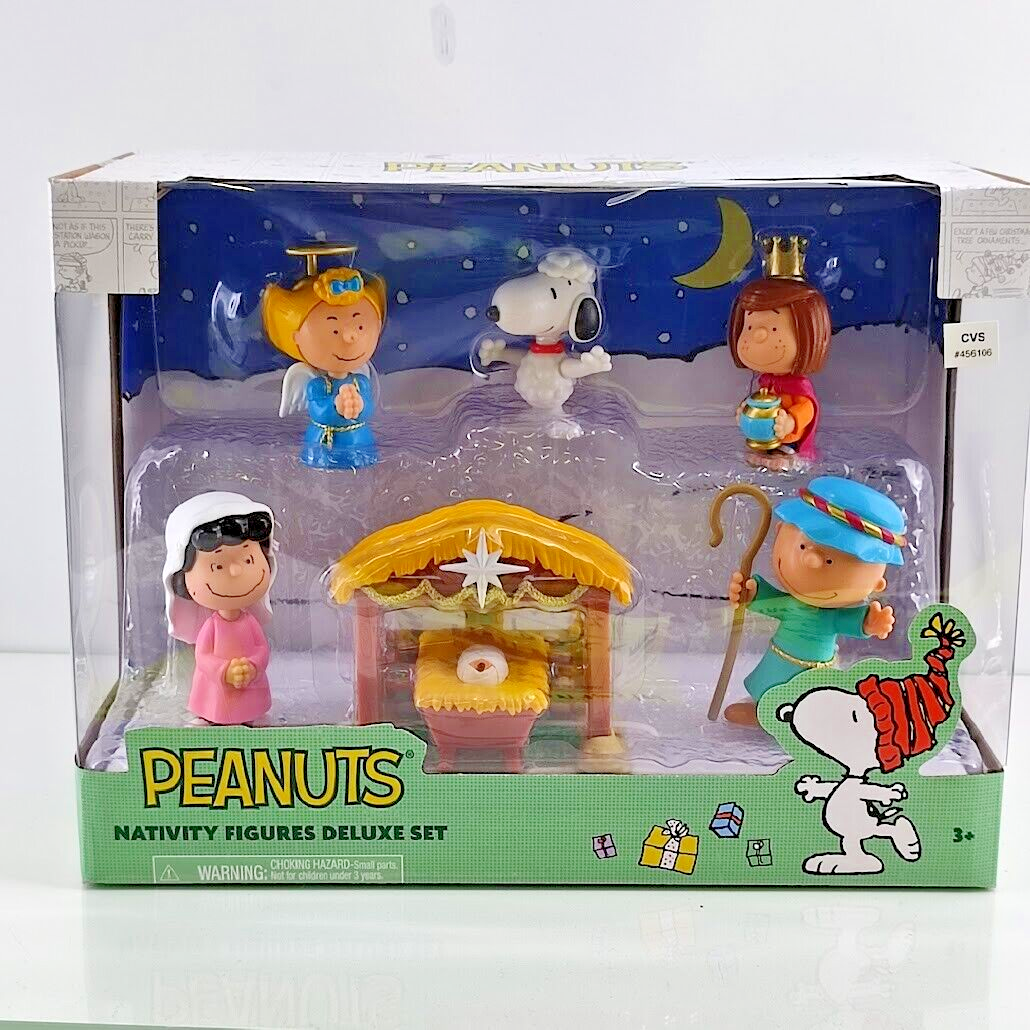 Charlie Brown Nativity Set
