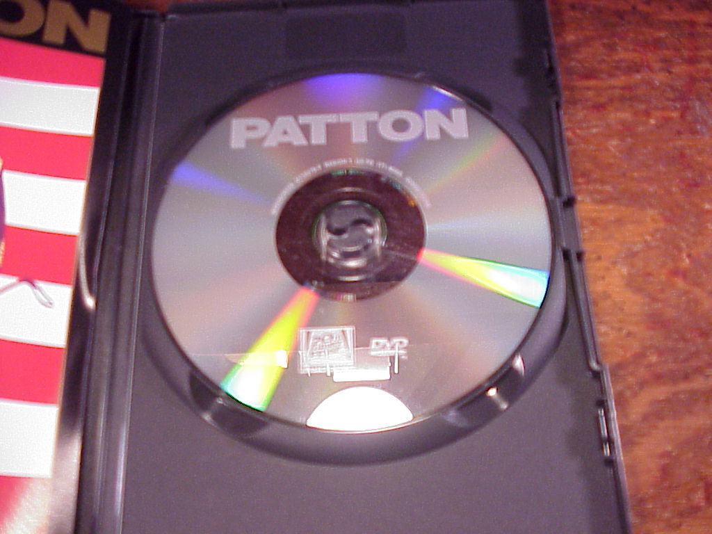 Patton DVD, 1969, PG, with George C. Scott, Karl Malden, Used, Tested ...