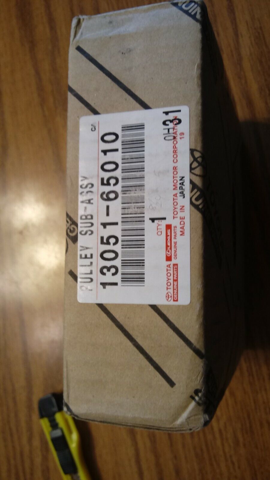 New Genuine Toyota 13051-65010 Pulley Sub Assembly Sub-Assy - Other