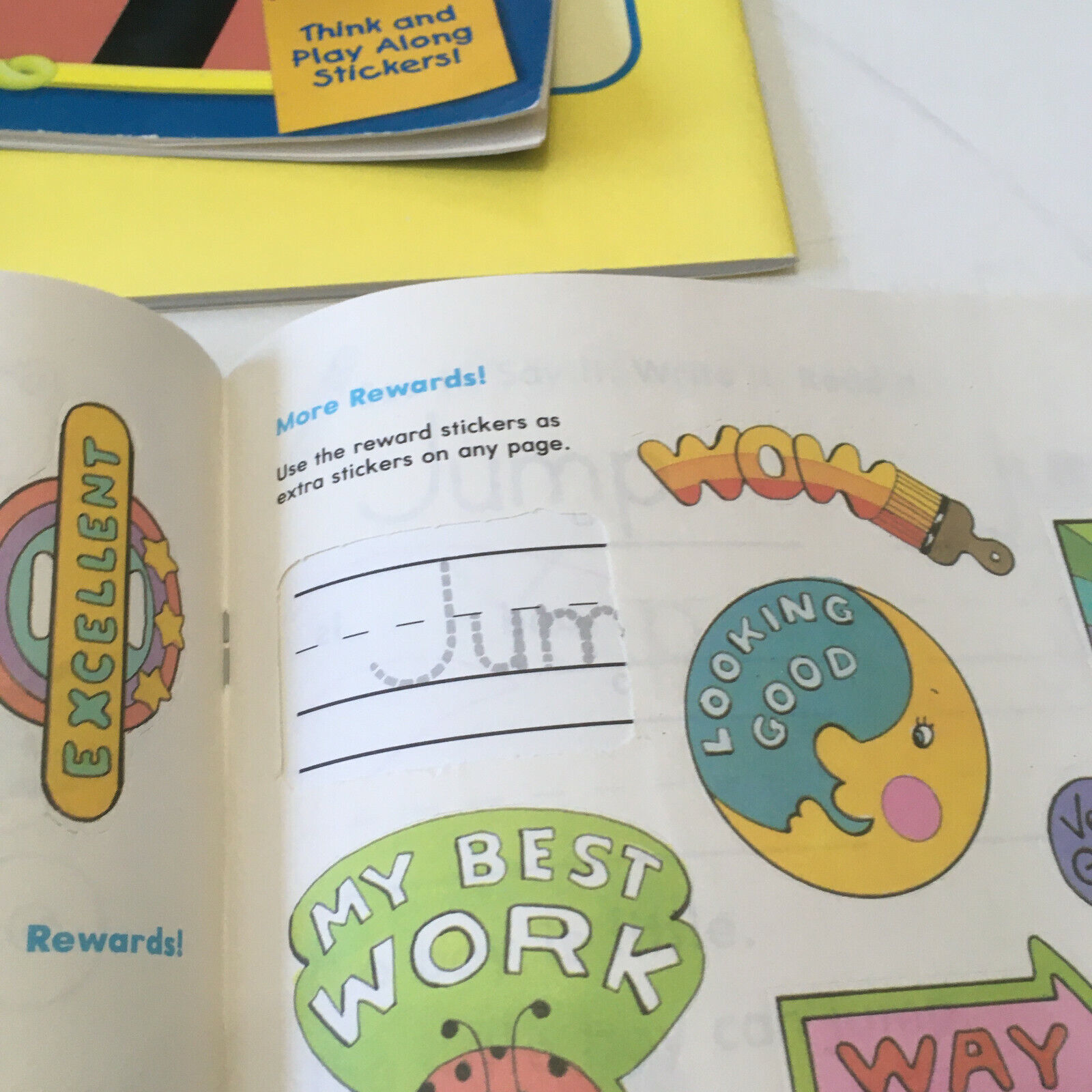 Golden step ahead cursive writing beginning to read book 1 blue's clues ...