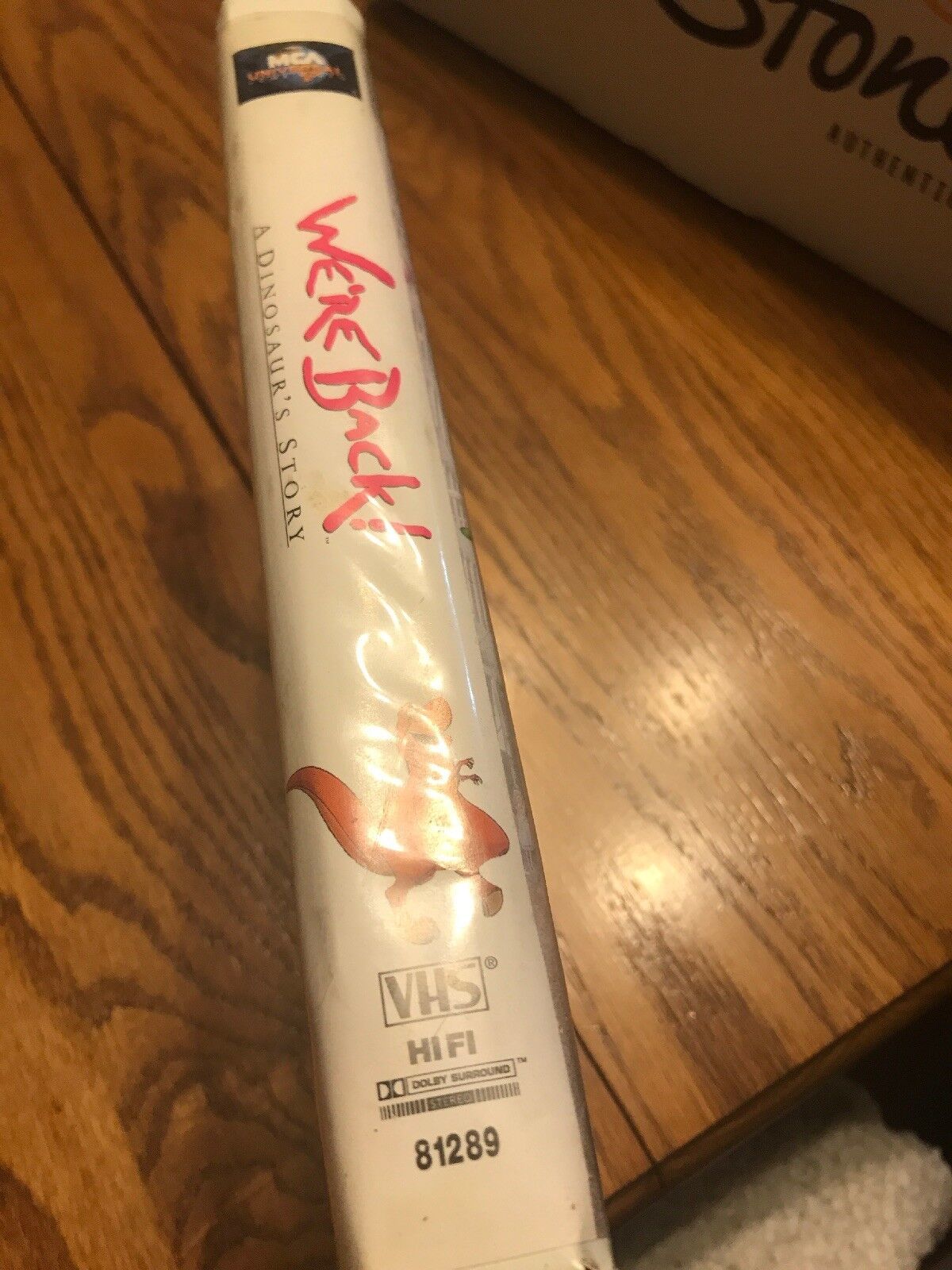 Were Back! A Dinosaur's Story (VHS, 1994, and 50 similar items