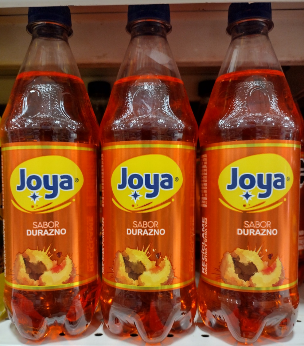 6X JOYA DURAZNO ( PEACH ) AUTHENTIC MEXICAN SODA - 6 OF 20 OZ EA ...