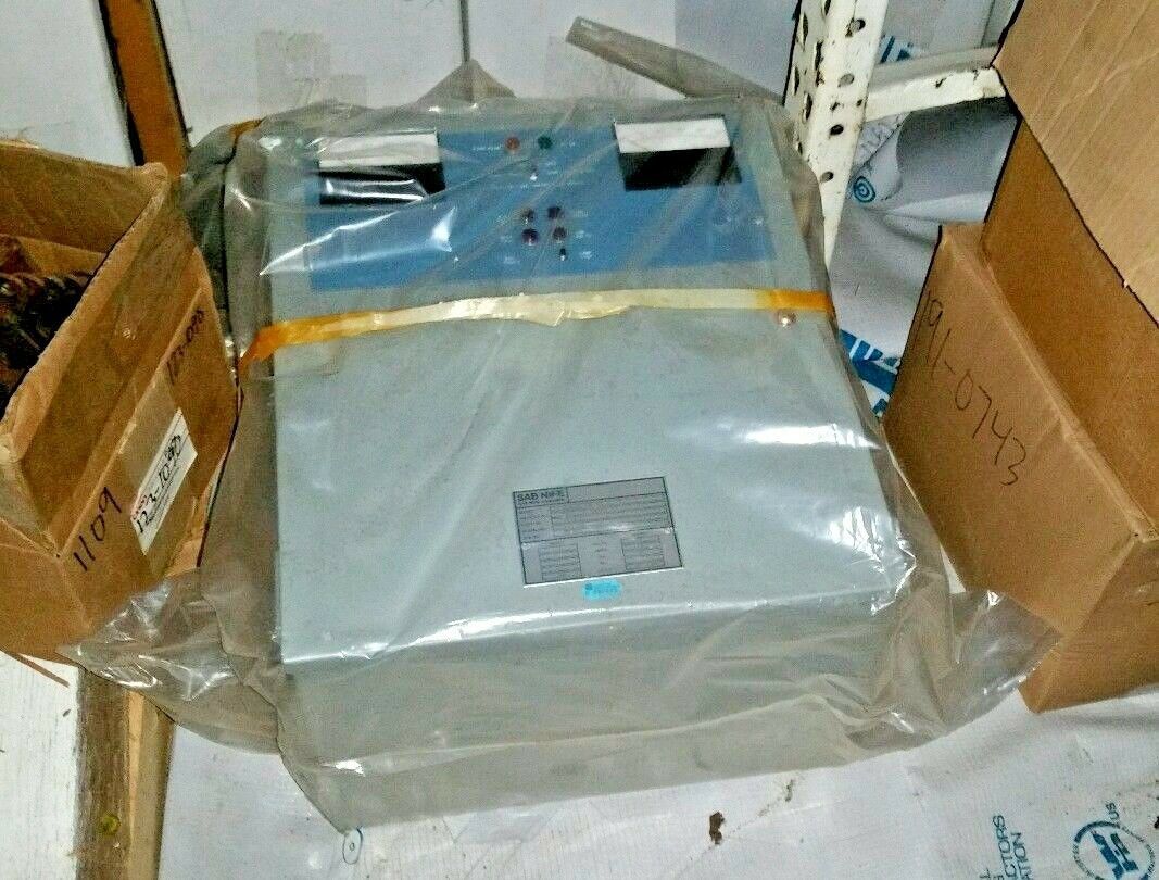 SAB NIFE 1 PHASE MARINE BATTERY CHARGER TYPE SCB SERIES 100 RECTIFIER ...