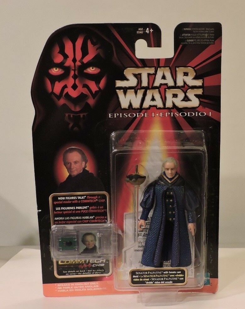 1999 SENATOR PALPATINE & SENATE CAM DROID CommTech STAR WARS NIB - Star ...