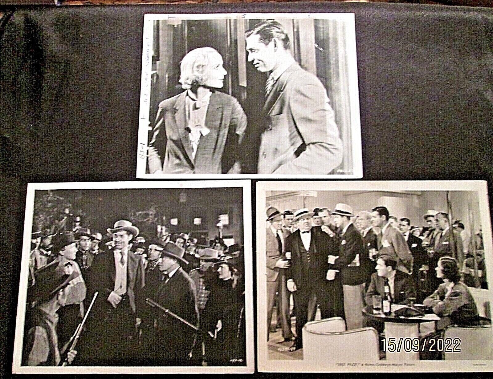 CLARK GABLE (ORIGINAL VINTAGE PHOTO LOT) CLASSIC GABLE FILMS - Other