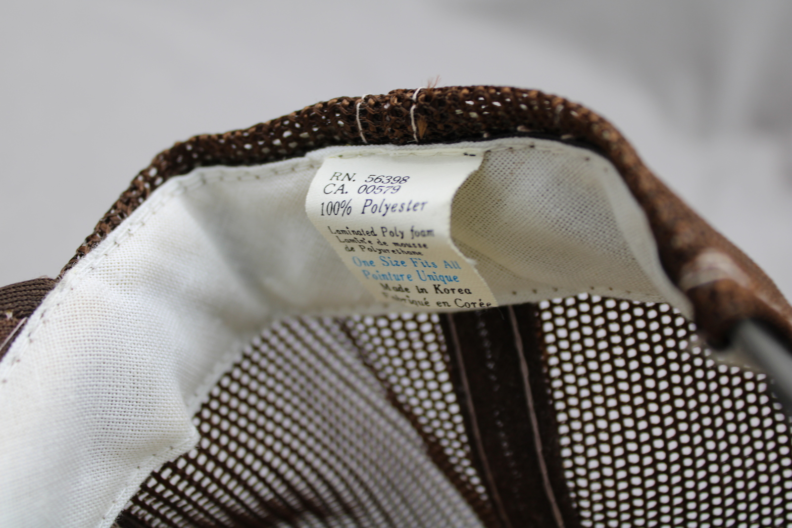 Vintage 7 Panel Hat - A&B Welding Welder Graphic - Adult Trucker ...