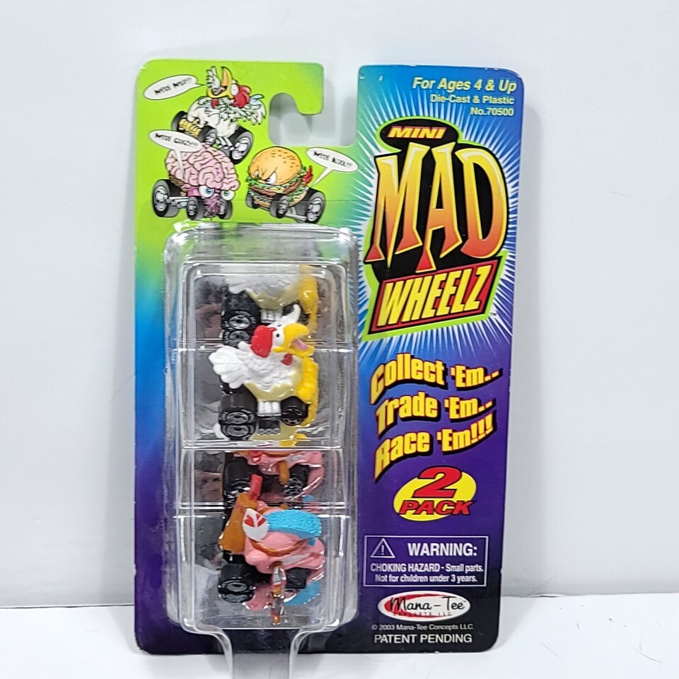 Mini Mad Wheelz Series 1 Cars Early Bird Special And Tee Pee Cruiser ...