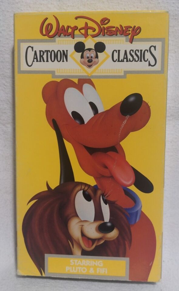 Walt Disney Cartoon Classics - Vol. 10 - Starring Pluto & Fifi (VHS ...
