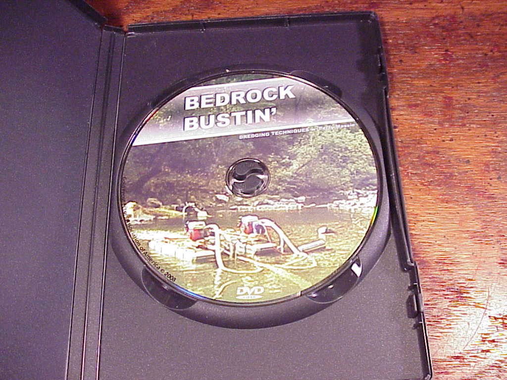 Bedrock Bustin' DVD, Used, Dredging Techniques, Perry Massie, Gold ...