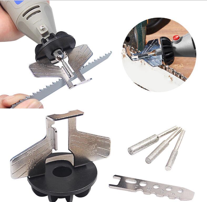 Sharpening Attachment Chain Saw Tooth Grinding Tools Sharpening Outdoor ...