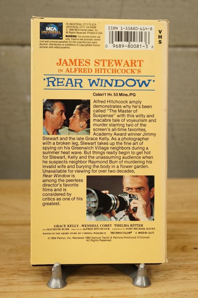 Vhs Movie Horror Alfred Hitchcock James and similar items