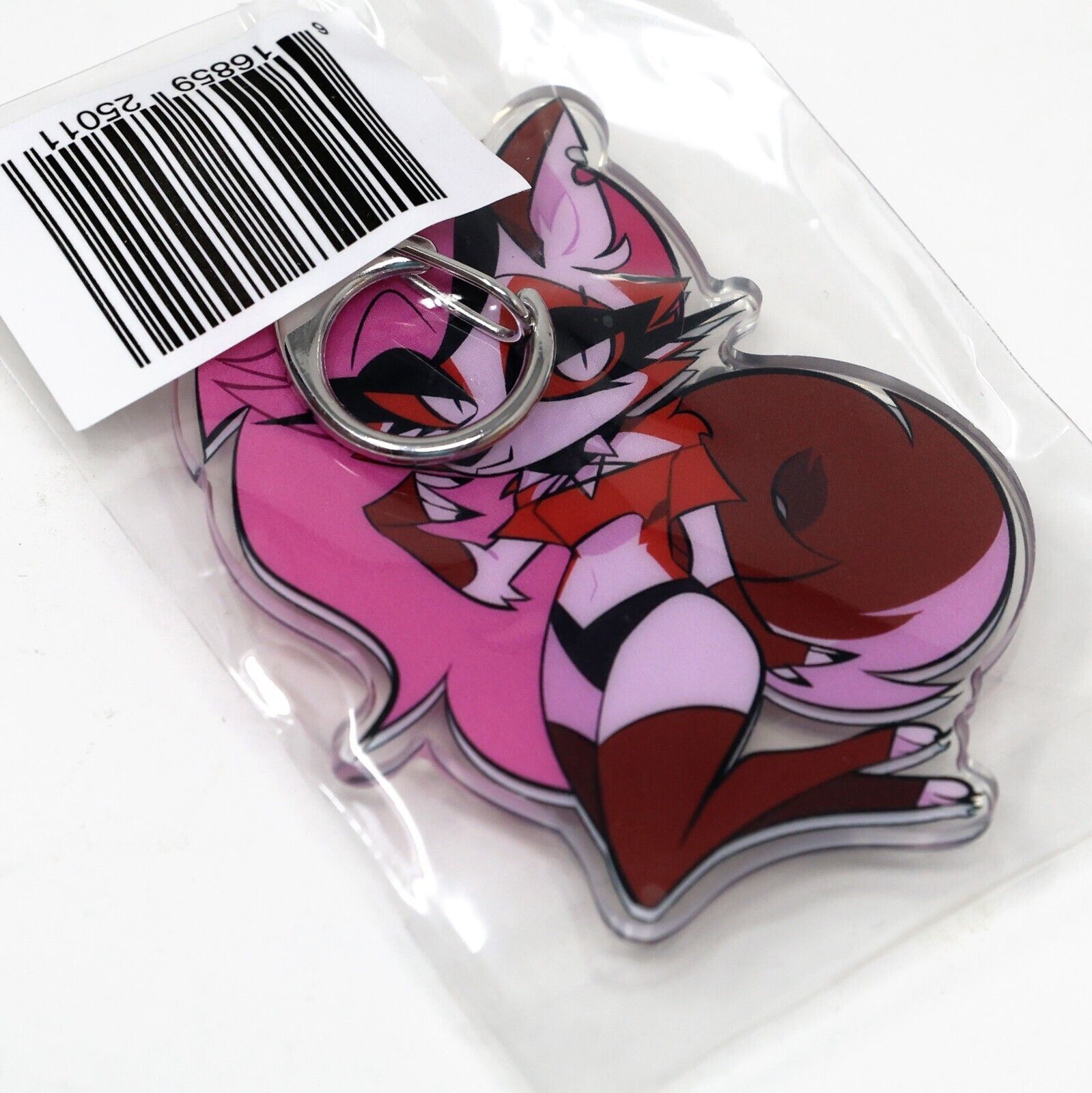 Helluva Boss Cute Pin-Up Loona Limited Edition Acrylic Keychain - Keychains