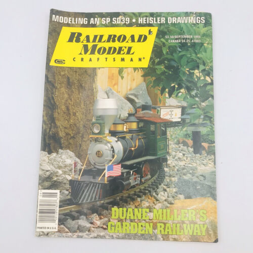 Railroad Model Craftsman Magazine September 1995 Duane Miller's Garden ...