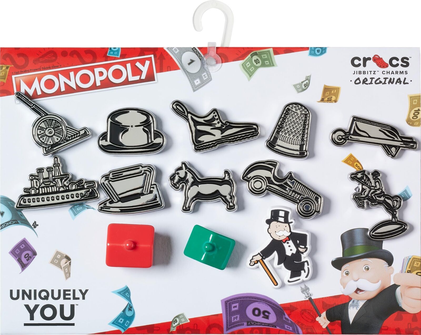 Crocs Jibbitz 13-Pack Hasbro Monopoly Board and 23 similar items