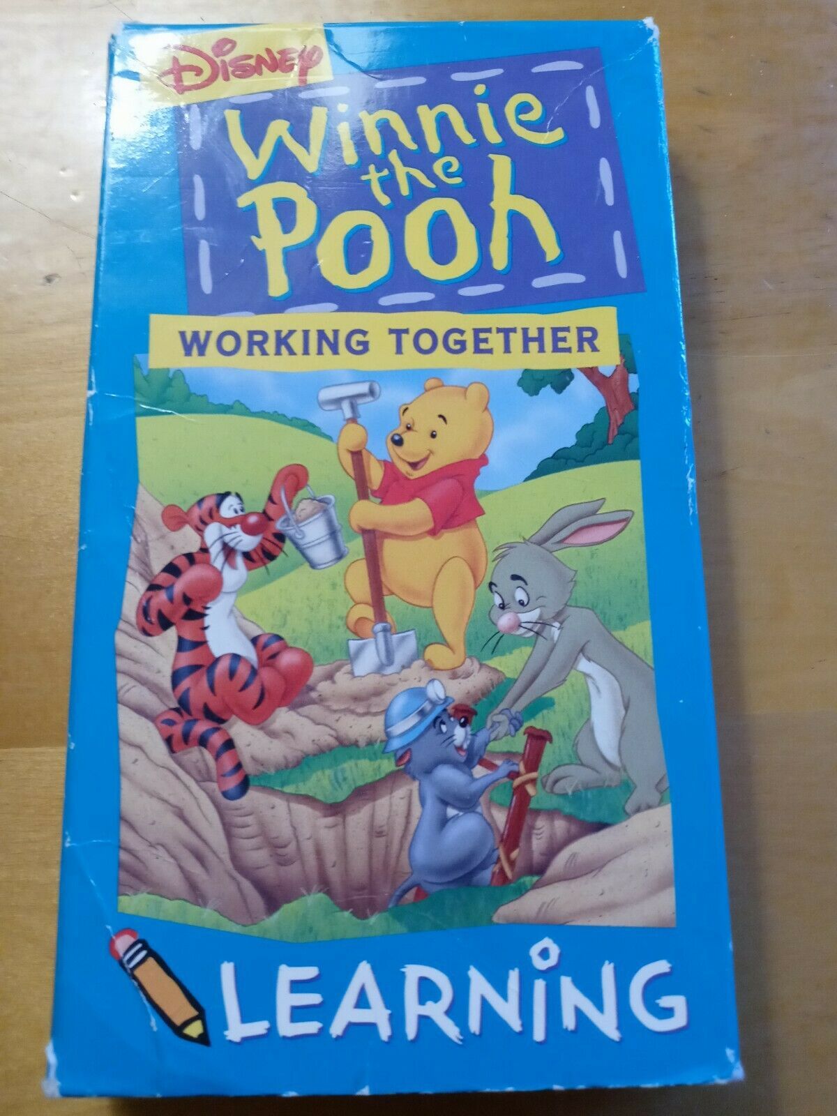 Winnie the Pooh - Pooh Learning - Working Together (VHS, 1996) - VHS Tapes