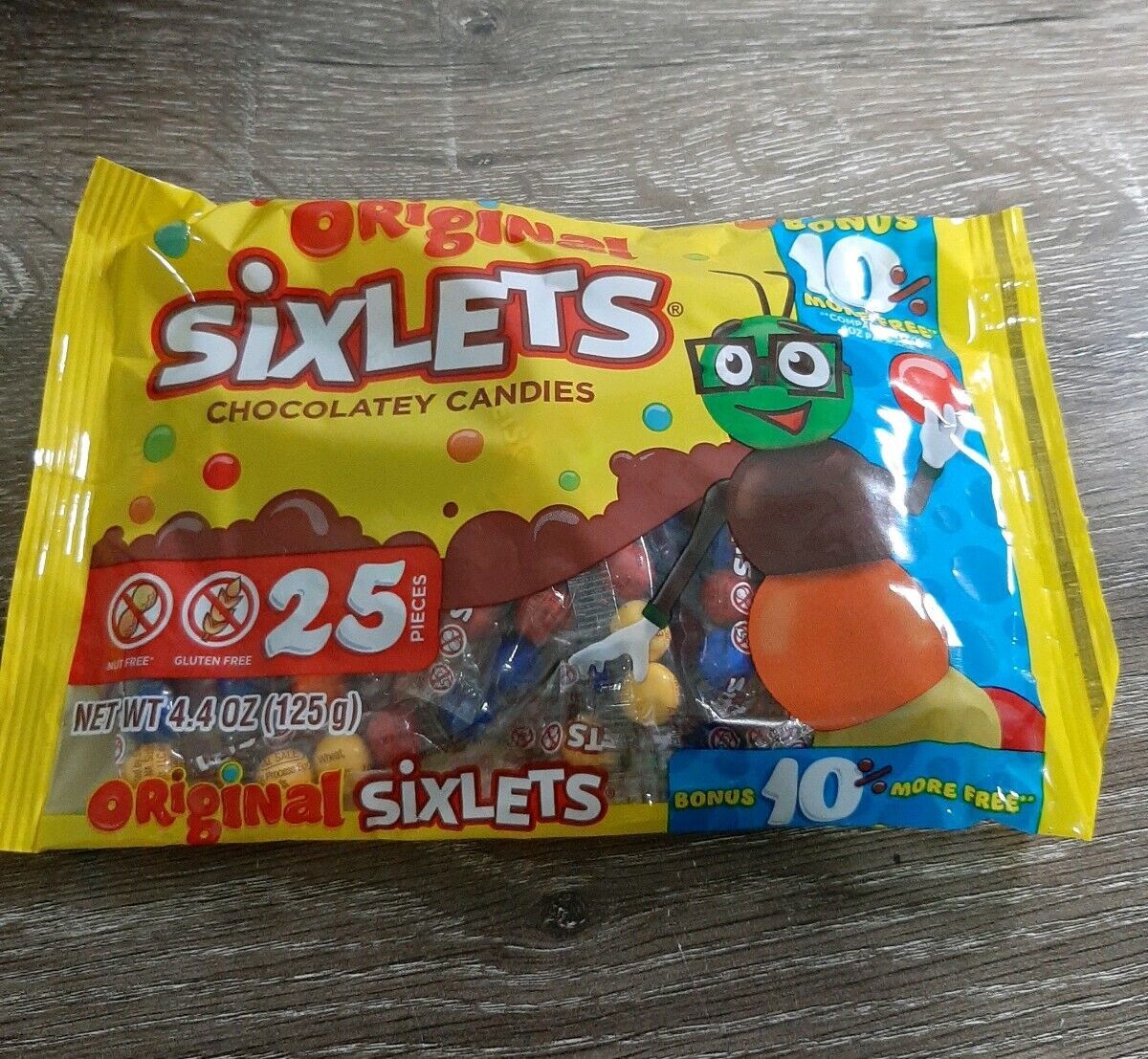 Original Sixlets 1ea 25 count 4.4 oz Chocolate Candies. - Chocolate ...