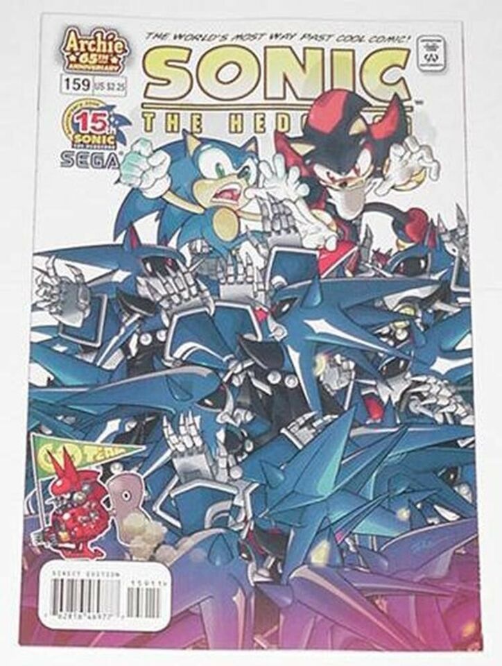 Sonic the Hedgehog 159 NM Archie Dr Robotnik Movie 2 Ron Lim - Comic ...