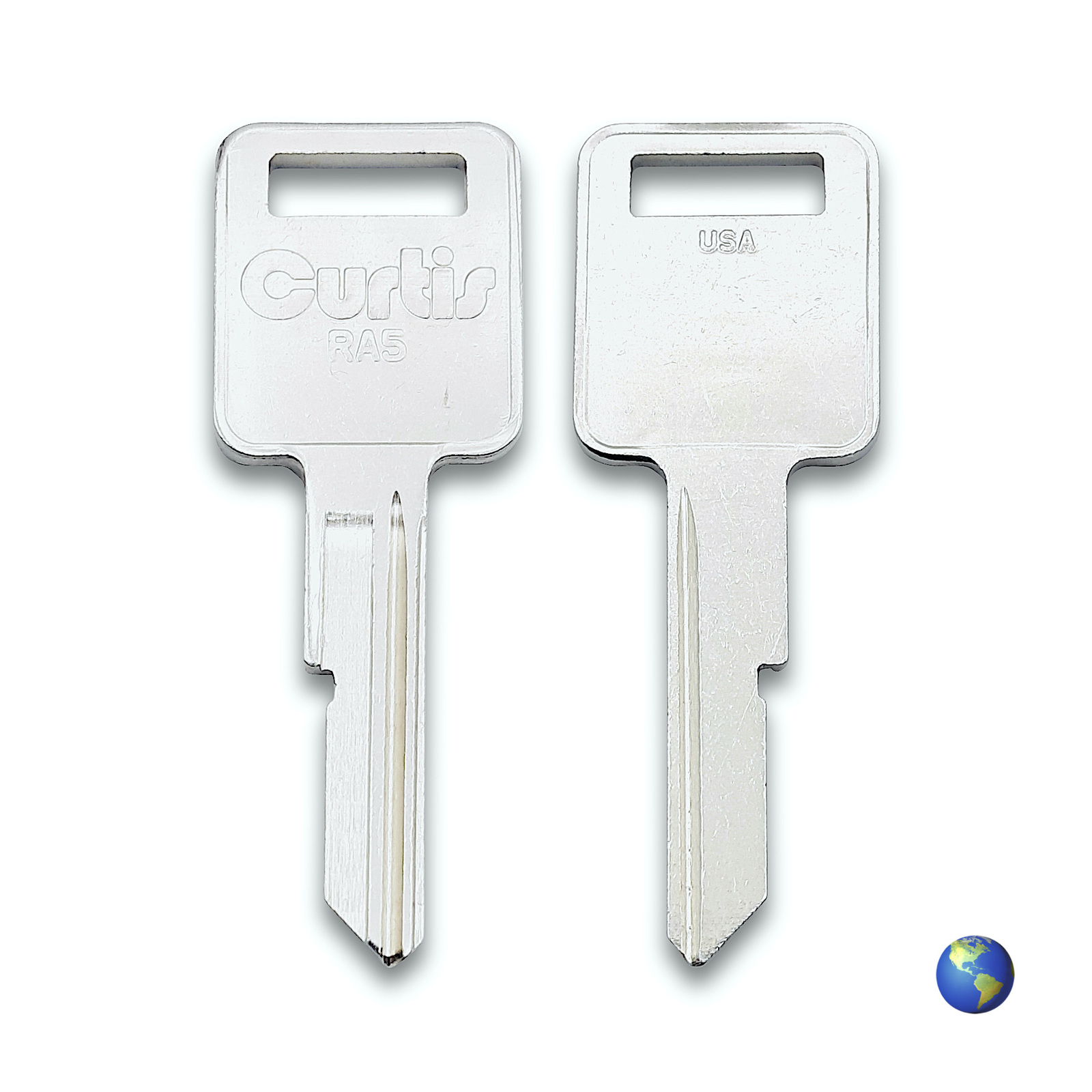 RA5 Key Blanks for Various 1985-1989 Models by AMC (3 Keys) - Keys ...