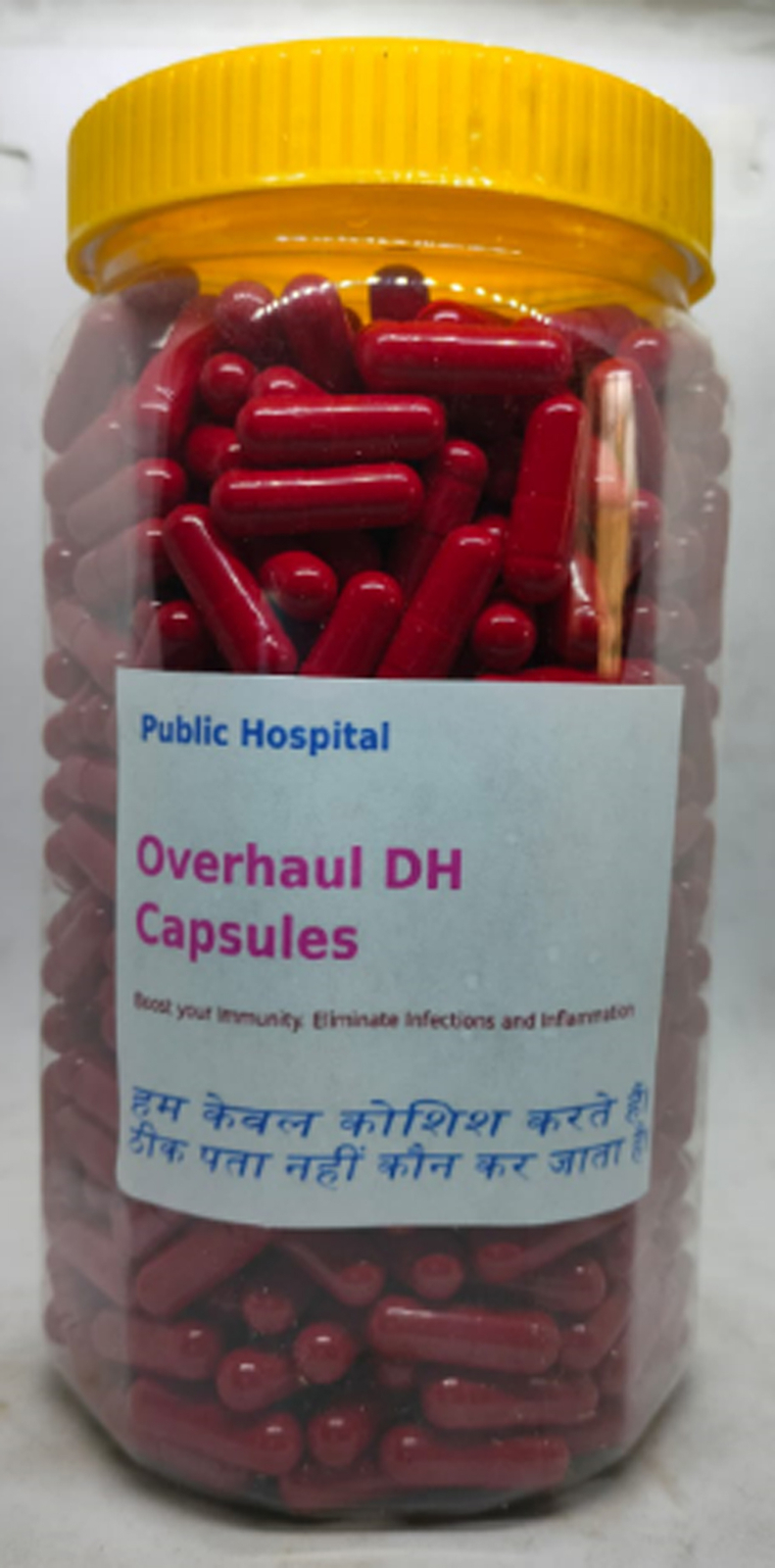 Overhaul VH Herbal Supplement Capsules 1000 Caps Jar - Other Vitamins ...