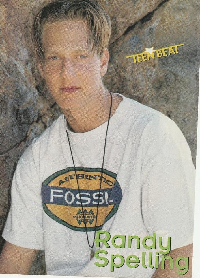 Devon Sawa Randy Spelling teen magazine pinup clipping Teen Beat close ...