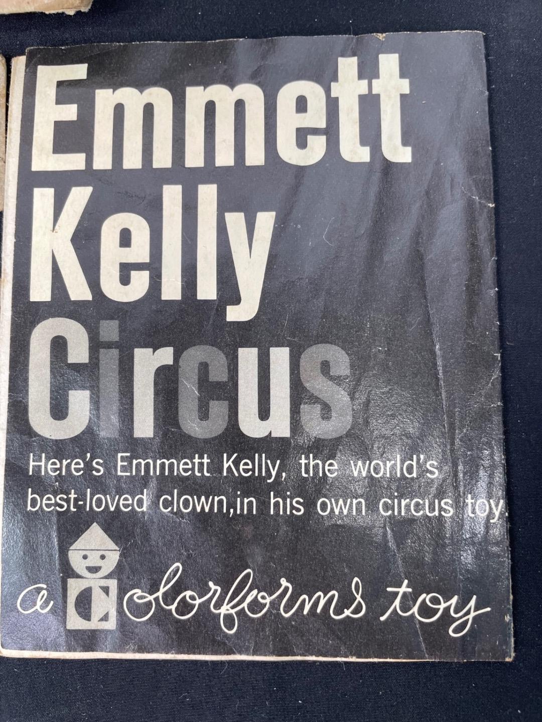 Vintage Emmett Kelly Circus Colorforms 1960 and 50 similar items