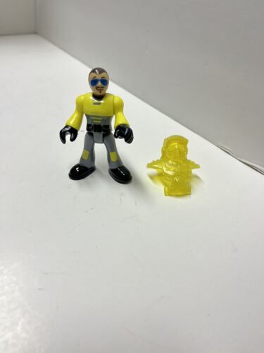 Fisher-Price Imaginext Dino Rider Figure w/ Hood From Apatosaurus ...