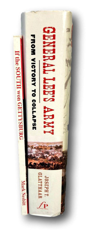 Rare 2 Civil War Related Books If the South Won Gettysburg & General ...
