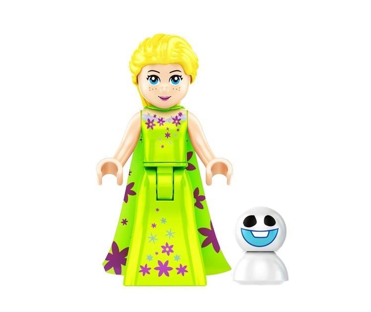 Elsa Green Dress Frozen Disney Princess Minifigure Packs - LEGO (R ...