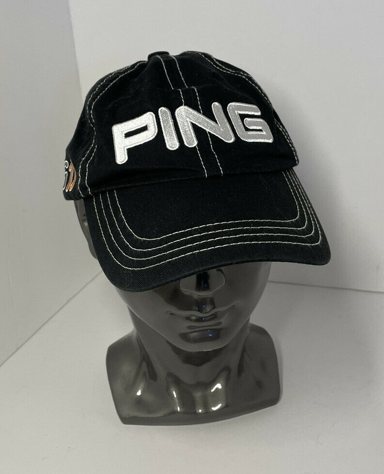 Ping Baseball Cap Black G10 Rapture V2 Adjustable White Piping - Golf ...