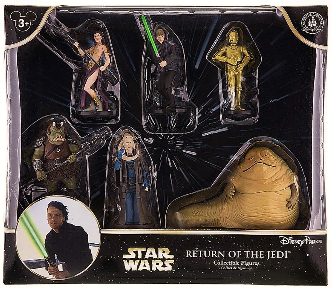 Star Wars Return of the Jedi Figure Playset Disney Parks Exclusive - TV ...
