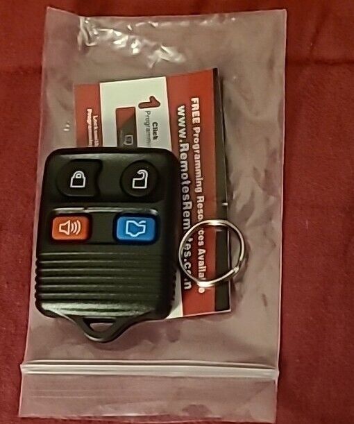 Ford Replacement Alarm Remote Keyless Entry Control Key FOB Clicker 4 ...
