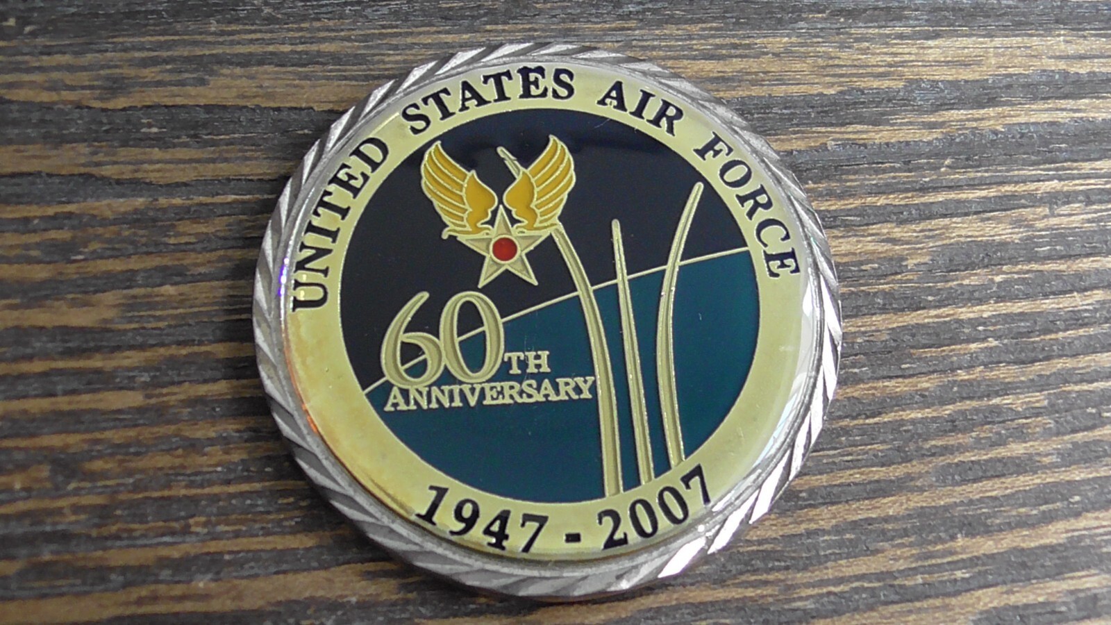 USAF 60th Anniversary 2007 Air Force Ball Challenge Coin #209X ...