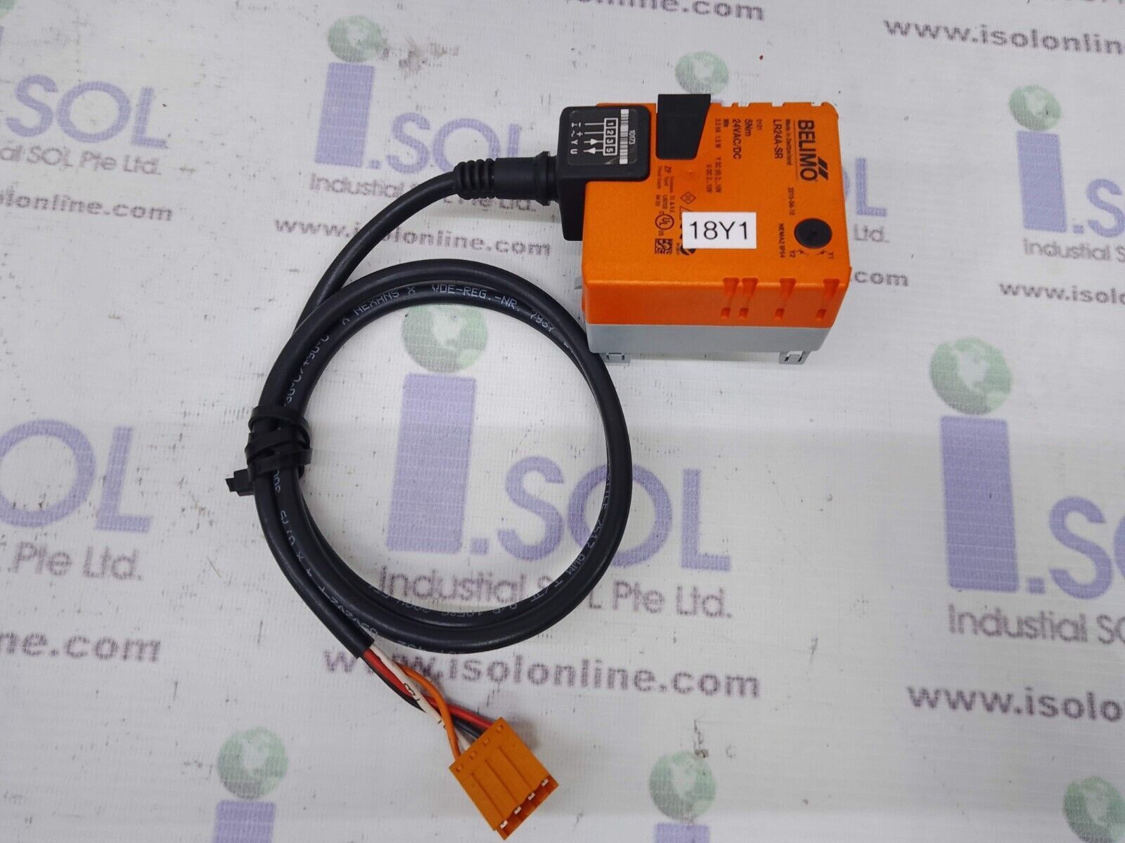 Belimo LR24A-SR Modulating Rotary Actuator For Ball Valves 5Nm 24V AC ...
