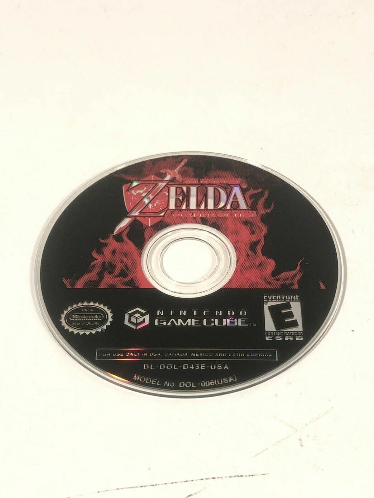 The Legend Of Zelda: Ocarina de Tiempo Nintendo Gamecube Disco - Video ...