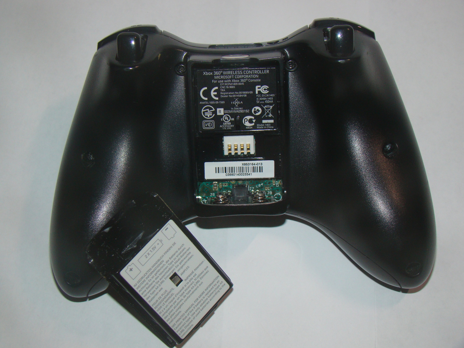 XBOX 360 - Official OEM Wireless Controller (Black) - Controllers ...