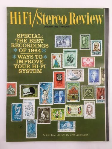 VTG HiFi/Stereo Review Magazine January 1965 Improve Your Hi-Fi System ...