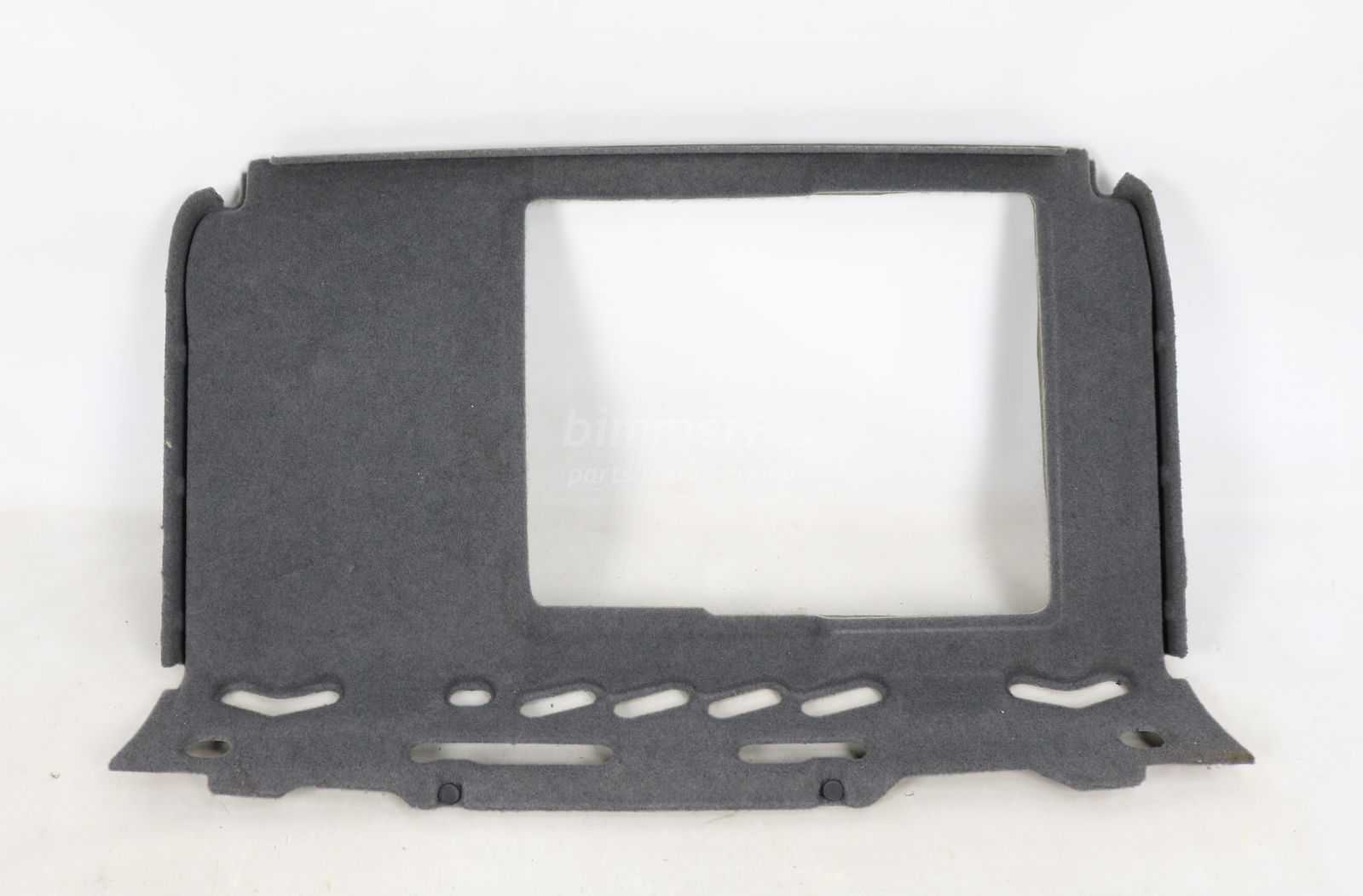 BMW E65 E66 7-Series Trunk Ski Bag Surround Trim Partition Panel 2004 ...
