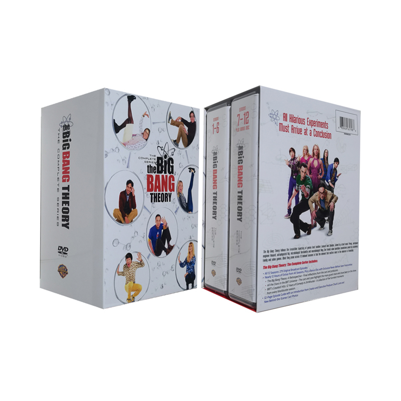 The Big Bang Theory Complete Series Seasons 1-12 DVD (37-Disc Box Set ...