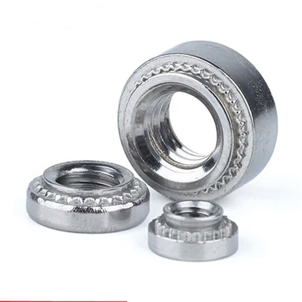 1000pc SP-M5-1 Press in Nut Self Clinching Nuts Crimped Rivet Sheet ...