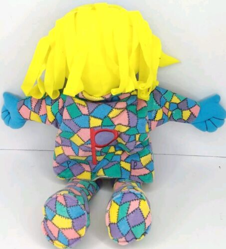 VTG Letter People Alphabet Plush Puppet Miss P has Pointy Patches ...