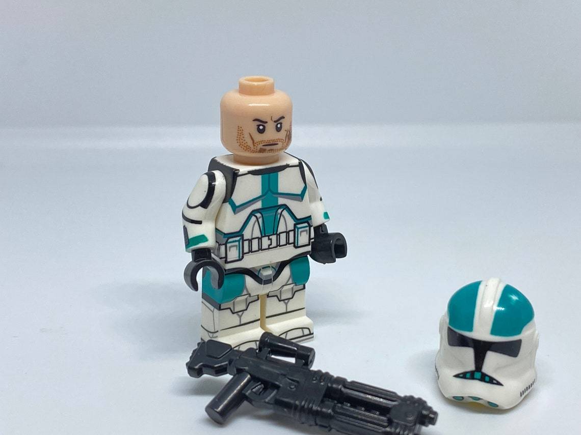 Star Wars The Bad Batch Clone Trooper Captain Howzer Minifigure Bricks ...