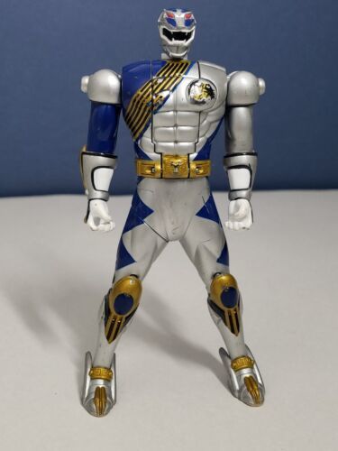 Power Rangers Wild Force Spin Morphin Lunar Wolf Ranger Figure Bandai ...