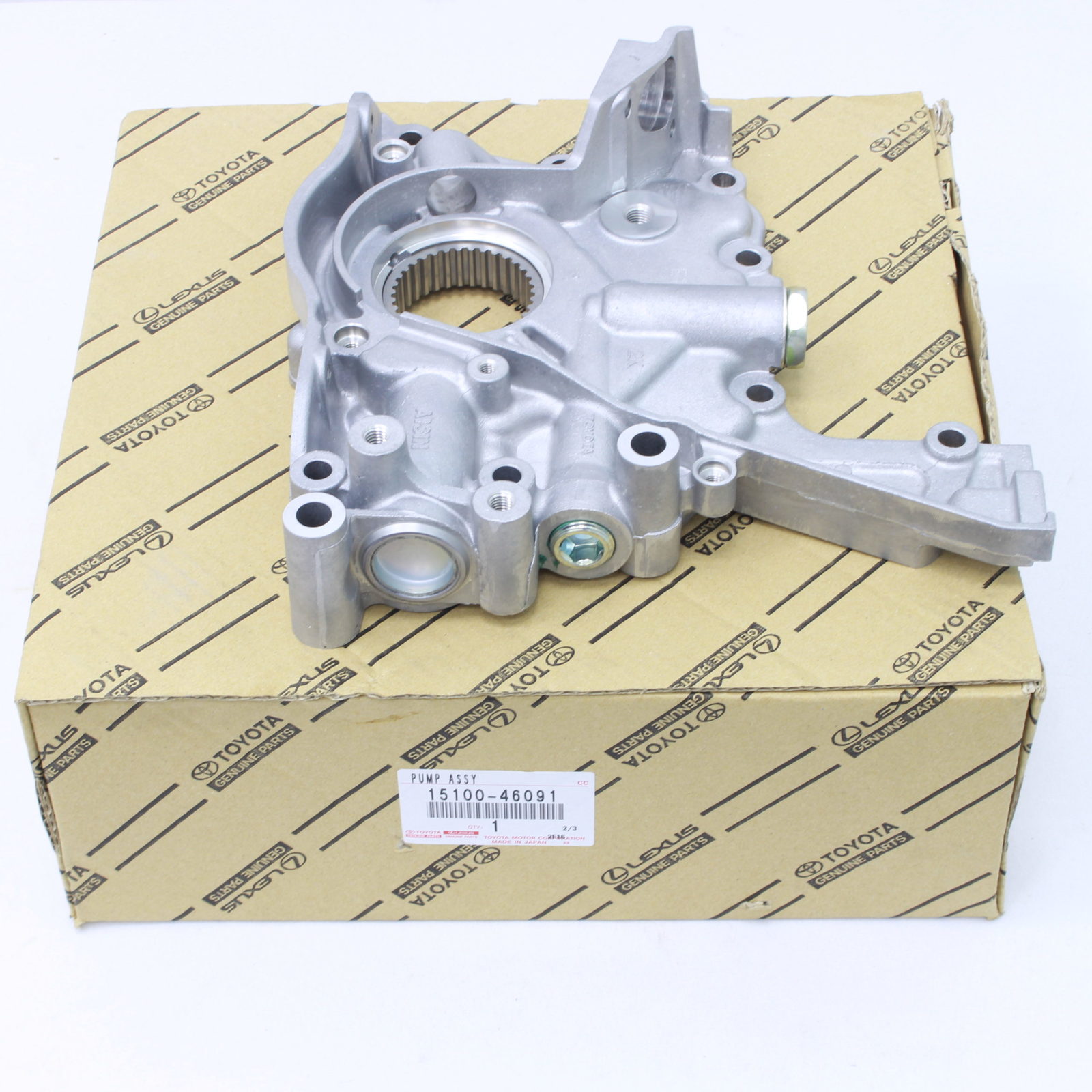 Toyota Supra Lexus GS300 IS300 SC300 2JZGE Engine Oil Pump OEM 15100 ...